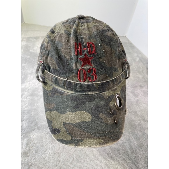 Harley-Davidson | Accessories | Harleydavidson Camouflage Hat With Red ...